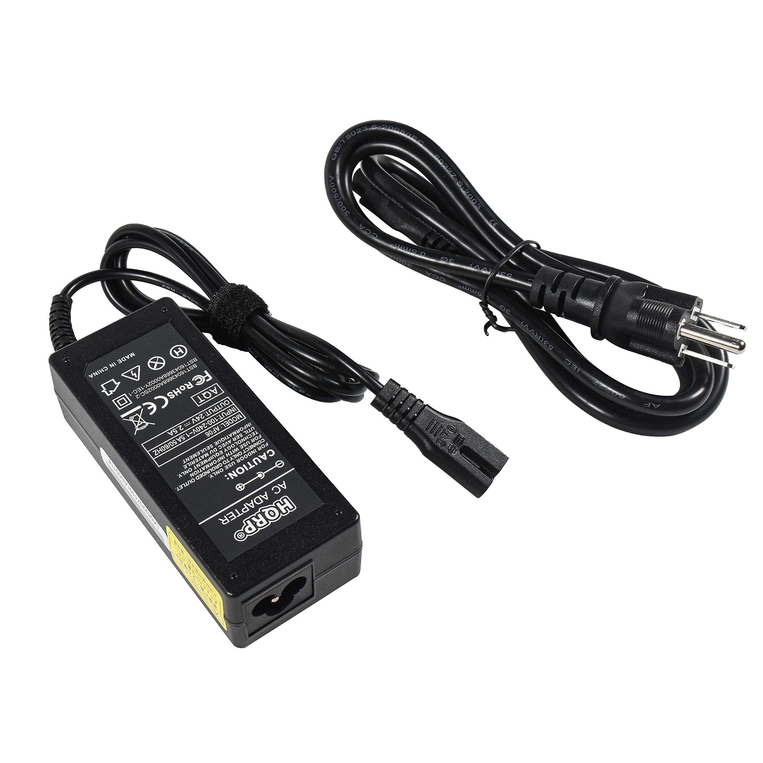 HQRP AC Adapter Compatible with UComfy YH-3318G Legs Beautician Foot, Calf Massager Power Supply Cord Adaptor