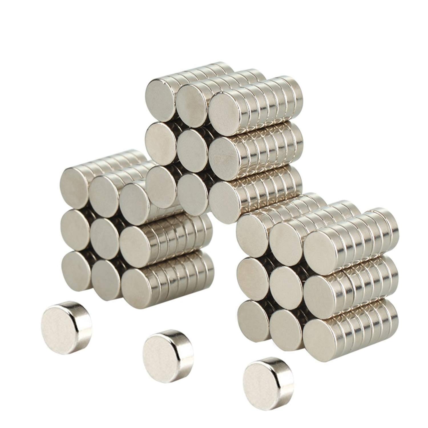 80PACK Round Ceramic Industrial Ferrite Magnets for hobbies,Crafts,Science and Refrigerator magnet for hobbies,crafts and science