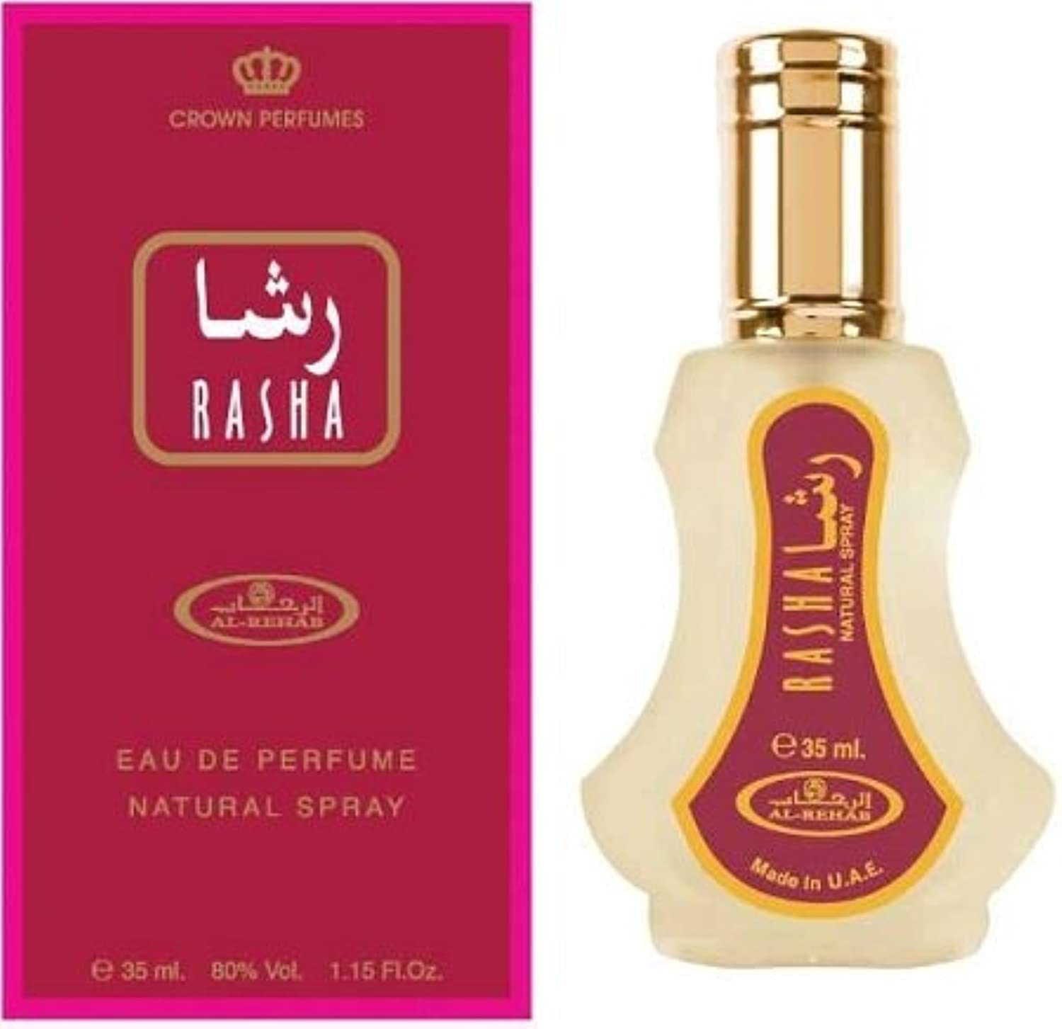 Rasha - Al-Rehab Eau De Natural Perfume Spray - 35 ml (1.15 fl. oz)
