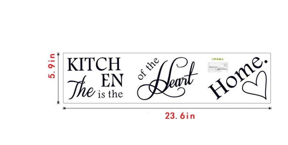 Lchen Kitchen Rules Wall Sticker Removable Decal Home Decoration