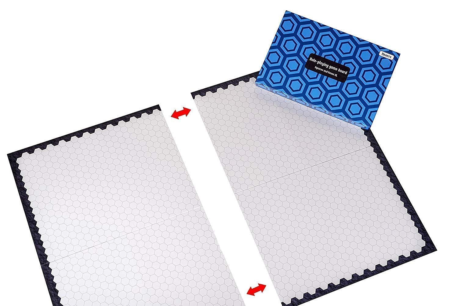 Hexers XL Role-Playing Game Board and Hexers Game Master Screen