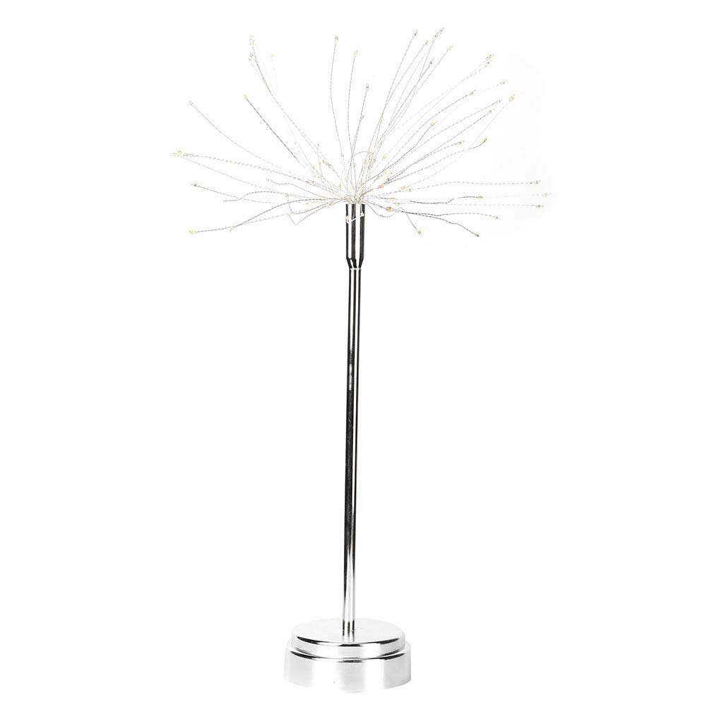 Romantic Valentine's Day Plastic Material Fireworks Lights, LED Light Decor, High Brightness Warm White Energy Saving for Garden Corporate Parties Wedding Decoration Home Courtyard(White Light)