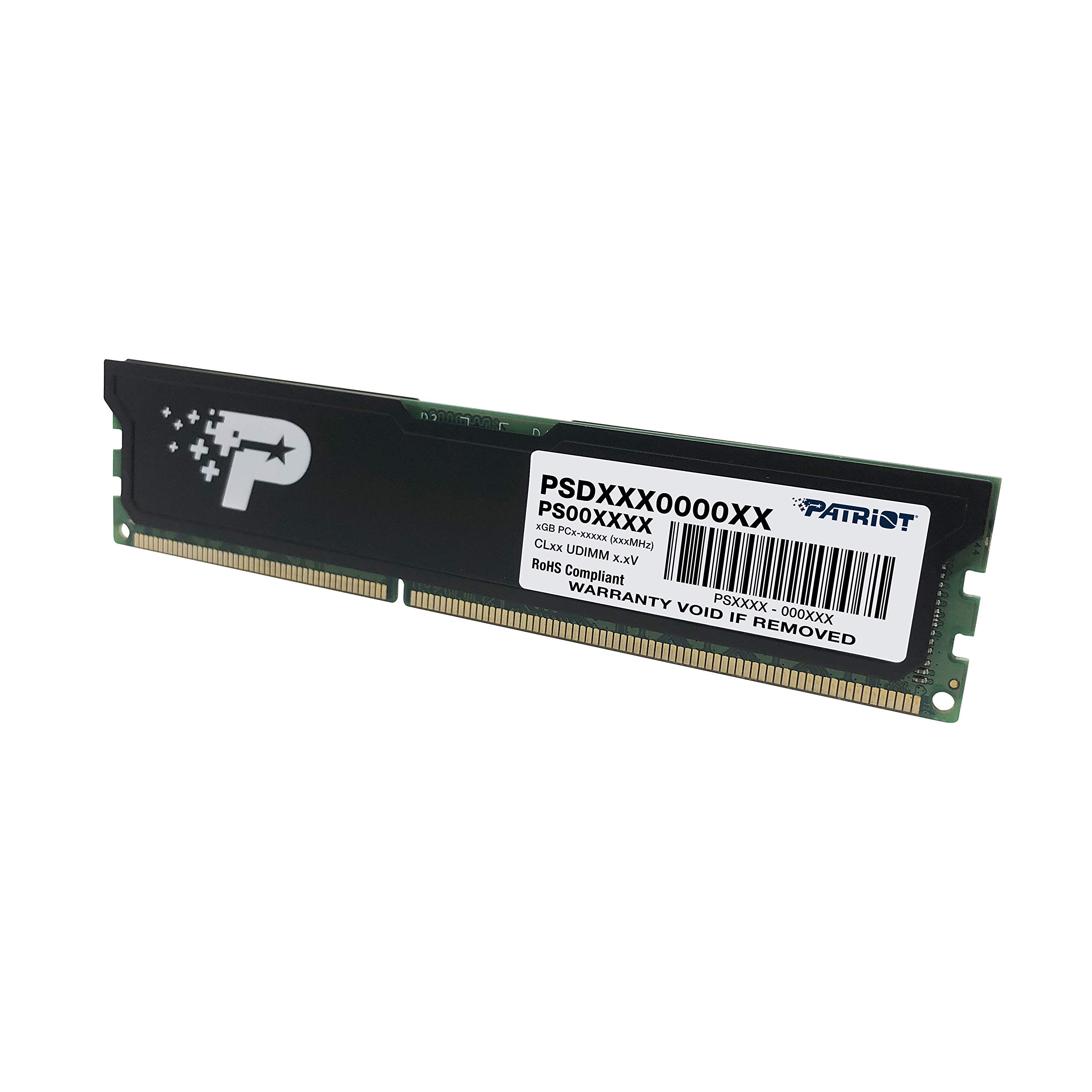 Patriot PSD38G16002H Signature 8GB DDR3 CL11 PC3-12800 1600MHz DIMM with Heatshield