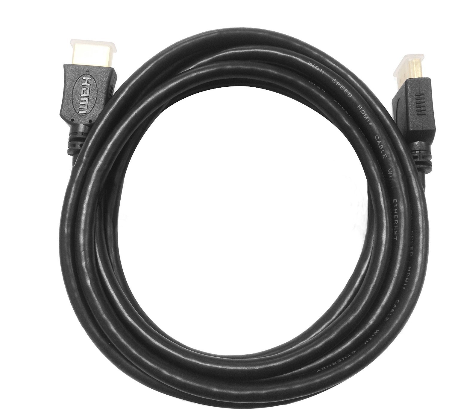 QualGear High Speed HDMI 2.0 Cable with Ethernet (3 Feet) - 100% OFC Copper, 24K Gold Plated Contacts, Triple-Shielded. Supports 4K Ultra HD, 3D, 18 Gbps, Audio Return Channel(QG-CBL-HD20-3FT), 1 Pack