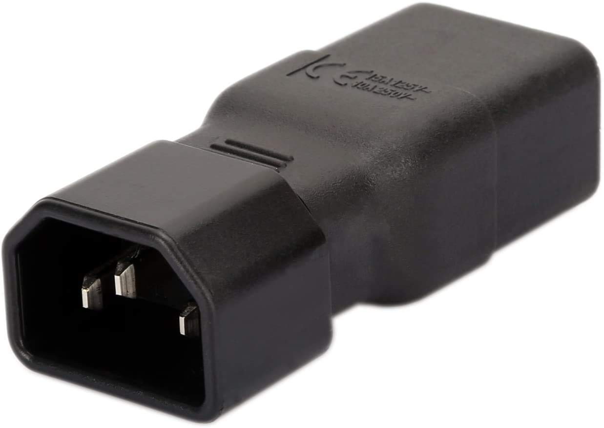 PDU UPS Power IEC Male C14 to Female C19/C7/C5 Adapter IEC Connector New (WA-0089)