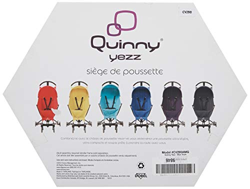 Quinny Yezz Seat Cover, Blue Track