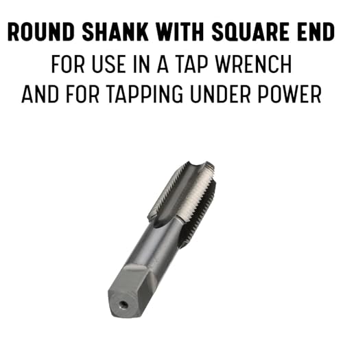 Drill America DWT54582 3/8"-16 UNC High Speed Steel Taper Tap, (Pack of 1)