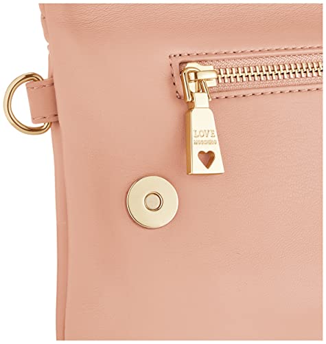 Love Moschino Zipper Shoulder Bag, Pink