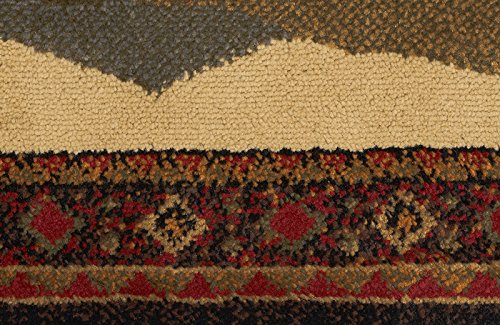 Goods of the Woods Wilderness Hearth Rug, Area Rug, Welcome mat, Cabin, Nature