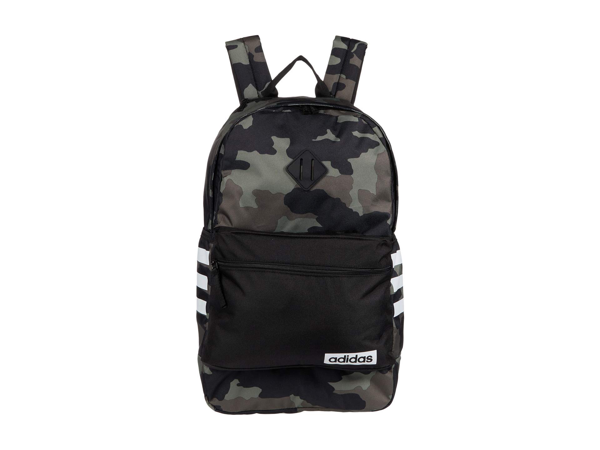 adidas Unisex Classic 3S III Backpack, Legacy Green Camo/ Black, One Size