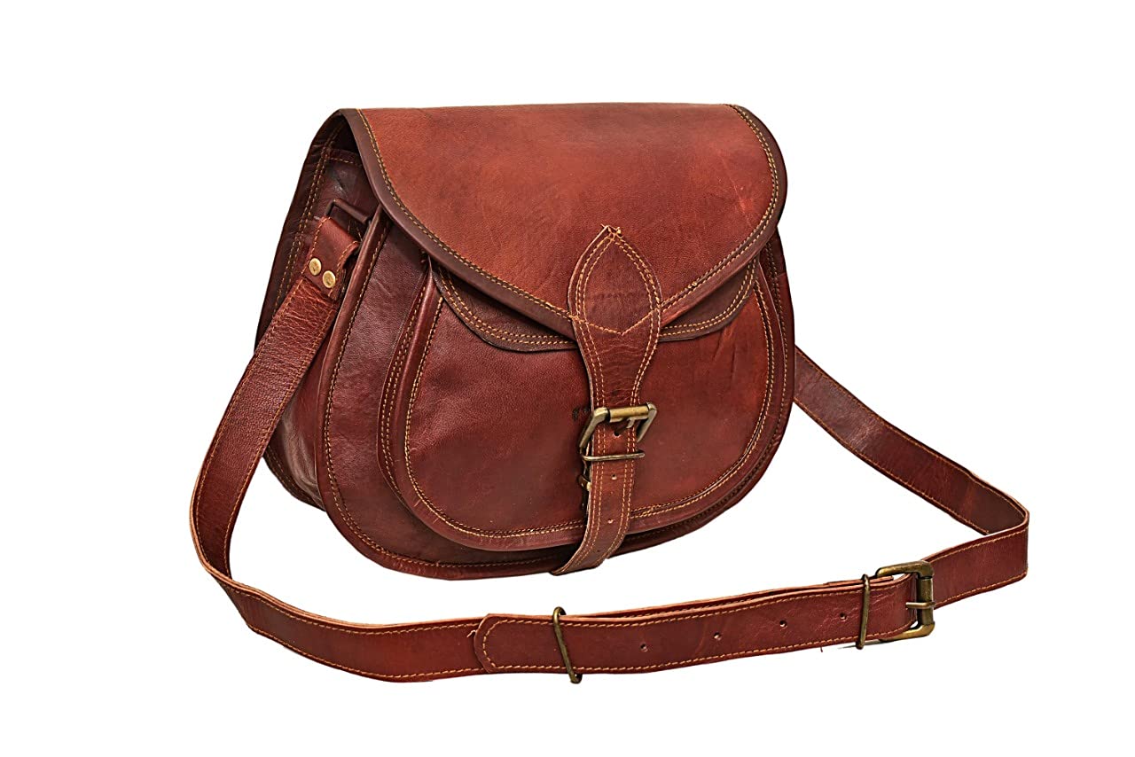 cuero Genuine Leather Crossbody Handbag for Women - Shoulder bag for Womens Handmade