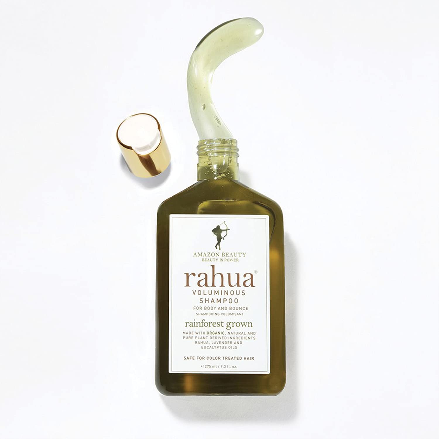 Rahua Voluminous Shampoo, 9.3 Fl Oz, Organic Volumizing Sulfate Free Shampoo, Natural, Plant Based Derived Ingredients, Lavender & Eucalyptus Scent, Hair Care for Fine Hair with Lemongrass & Green Tea