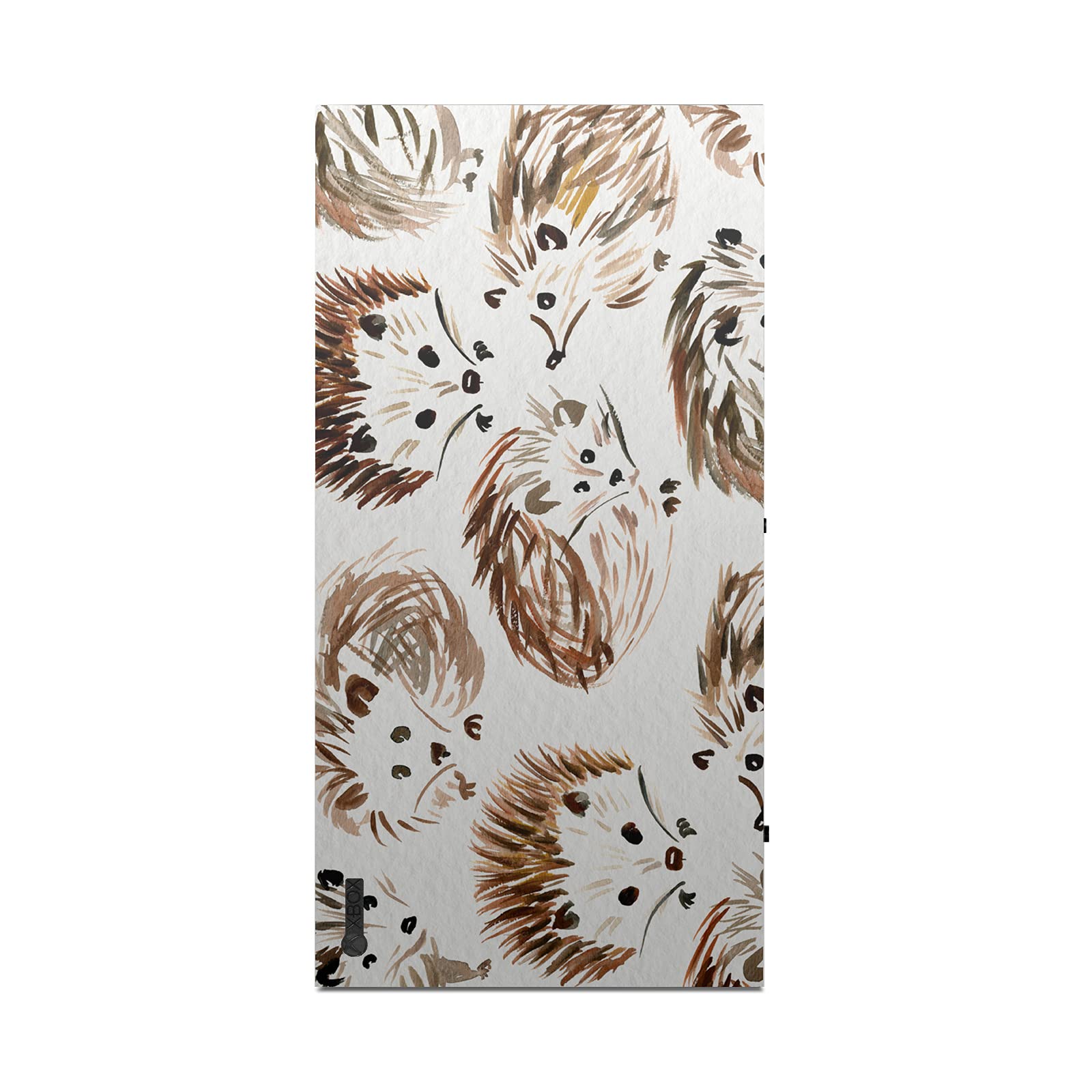Head Case Designs Officially Licensed Cat Coquillette Hedgehogs Art Mix Vinyl Sticker Gaming Skin Case Cover Compatible with Xbox Series X Console