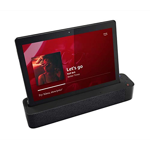 Lenovo Smart Tab M10 HD 10.1" Android Tablet 16GB with Alexa Enabled Charging Dock Included, Android Pie, ZA510007US, Slate Black
