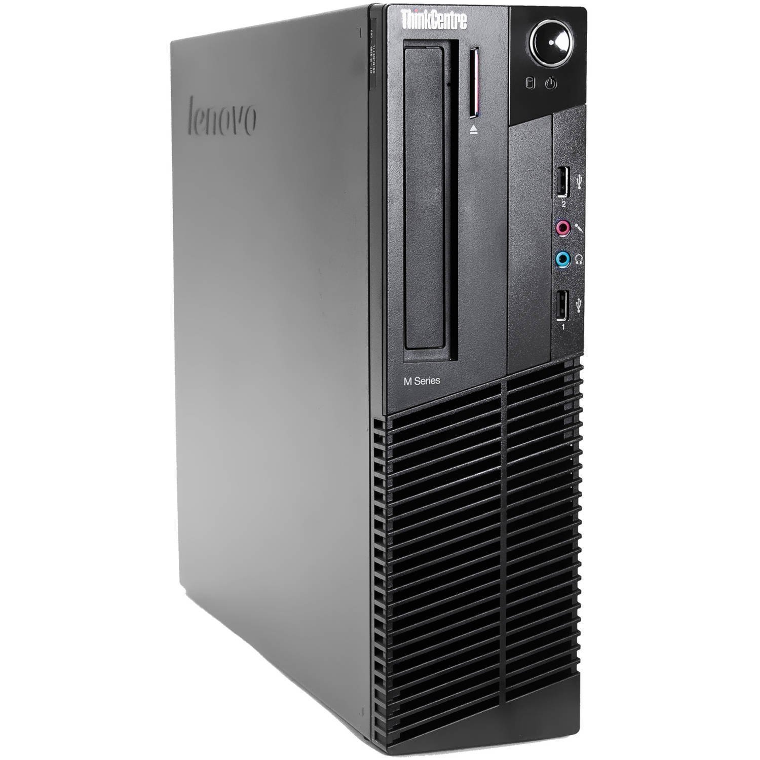 Lenovo ThinkCentre M92 SFF Premium Flagship Business Desktop Computer, Intel Quad-Core i7-3770 up to 3.9GHz, 8GB RAM, 2TB HDD, USB 3.0, DVD, WiFi, Windows 10 Pro (Renewed)