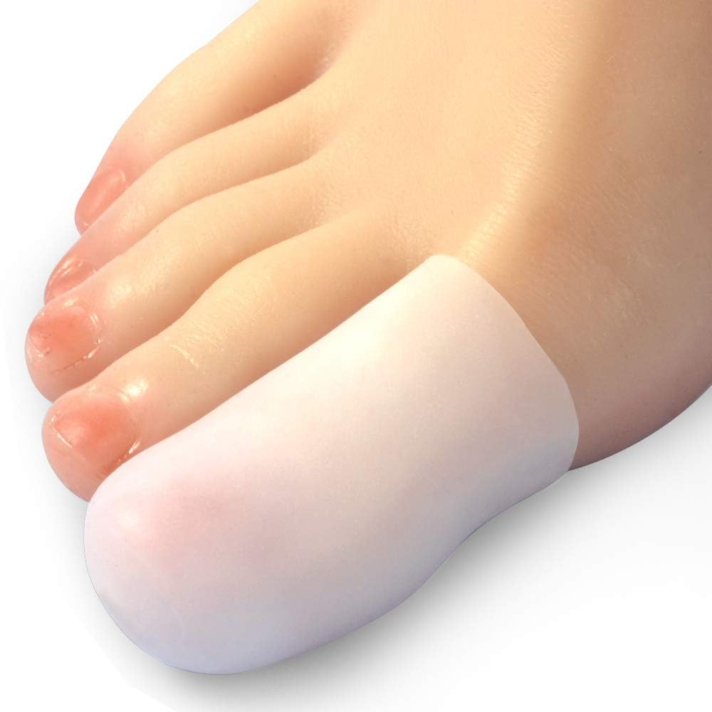 AQUASHIELDING Toe Protectors, Gel Toe Covers for Missing or Ingrown Toenails, Toe Caps and Sleeves for Shoes, Protect Toe from Rubbing and Friction(10 pcs)