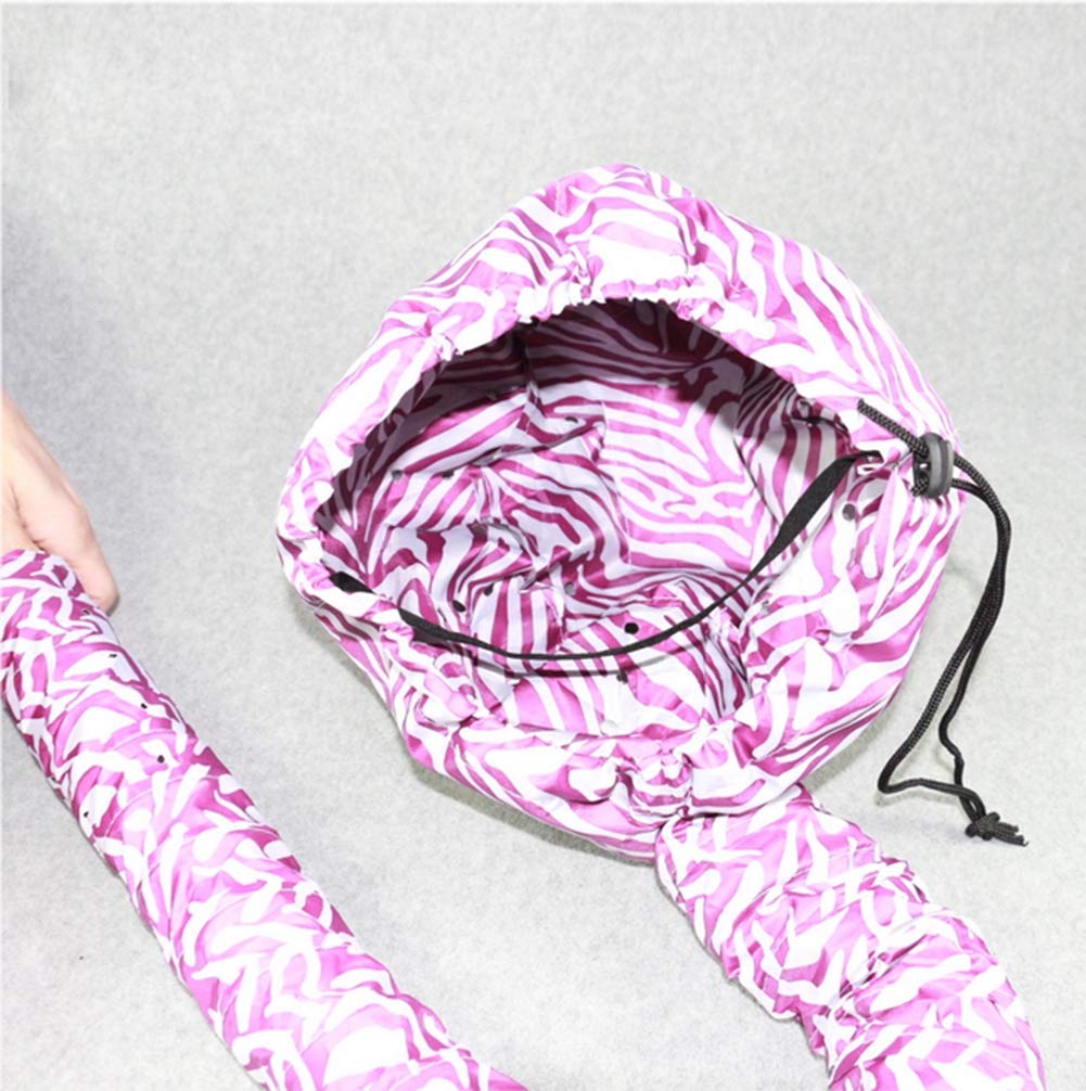 HW Adjustable Soft Hood Hair Dryer Attachment for Handheld Hair Dryer-Travel Size/One Size Fits All