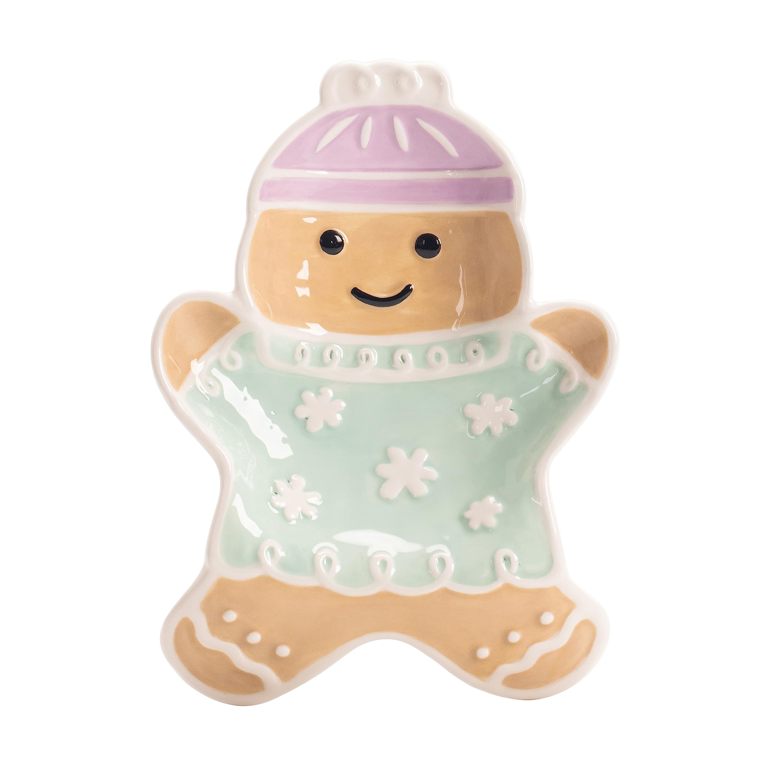 Bico Gingerbread Man Spoon Rest, for holding Spoon, Ladle, Utensils, Dishwasher Safe