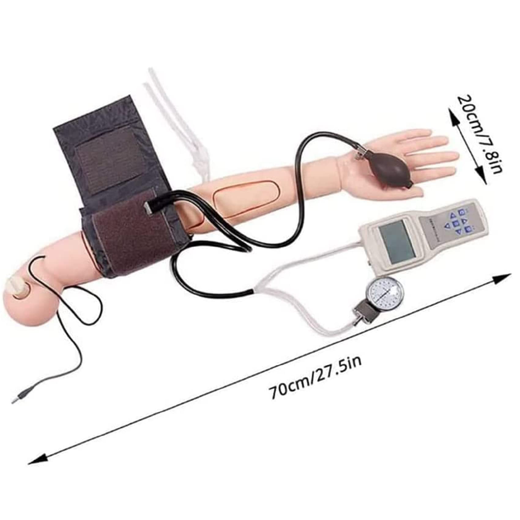 Arm Simulator Model, Advanced Electronic Blood Pressure Measurement Arm Operation Training Model for Nurse Apprentice Doctor