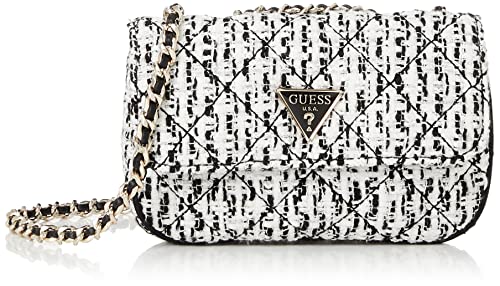 GUESS Cessily Micro Mini Black/White One Size