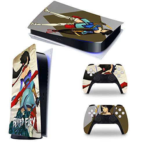 Action Game - PS5 Digital Edition Skin Console - PS5 Digital Edition Controller Skin Cover Vinyl Decal Protective