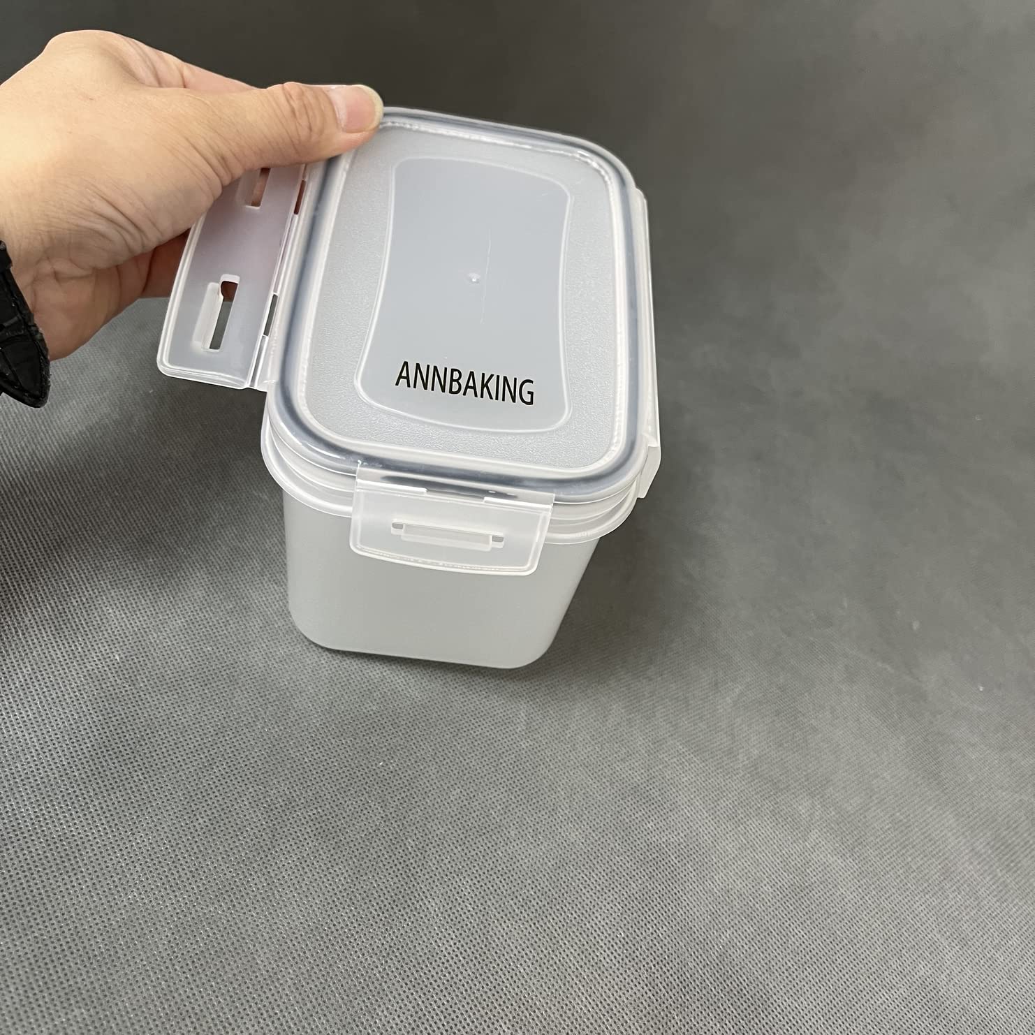 ANNBAKING Containers for household or kitchen use,Airtight Food Storage Containers with Lids, Large Pantry Organization and Storage for Bulk Food Dry Food Cereal