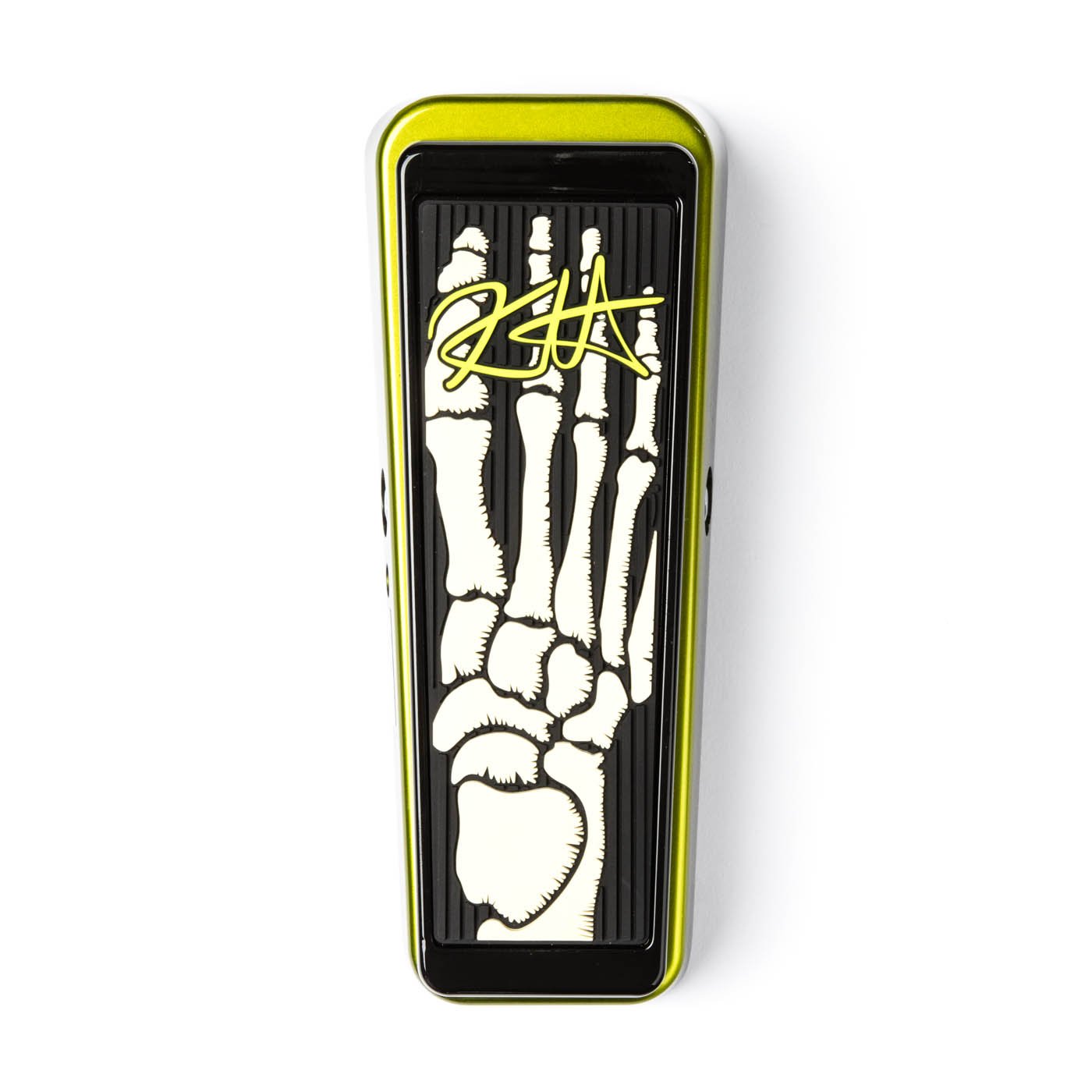 Dunlop KH95 Kirk Hammett Signature Cry Baby Wah Pedal Bundle with 2 Patch Cables and Dunlop 9V Power Supply