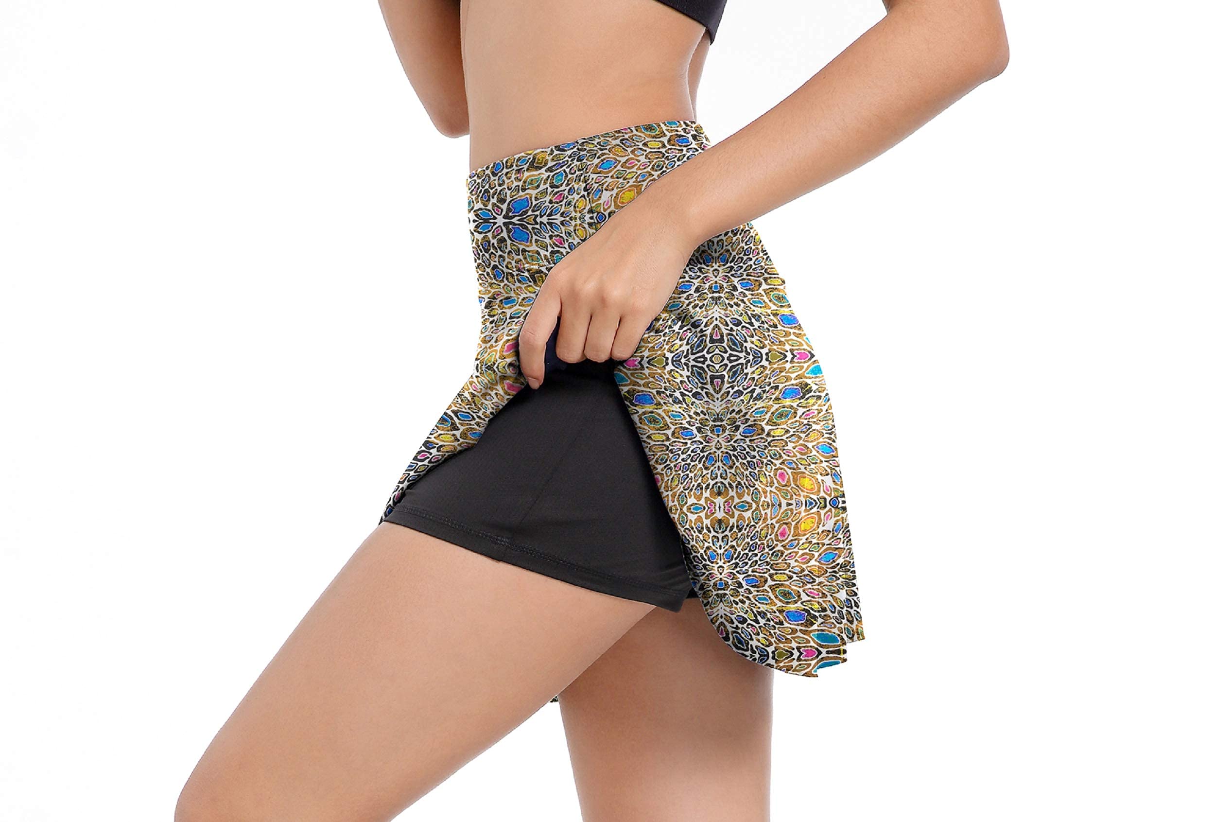 Annjoli Women's Skorts Athletic Skirt for Golf Tennis Workout Running Skirt with Pockets (as1, Alpha, XL 码, Regular, Regular, 176-58-3, X-Large)