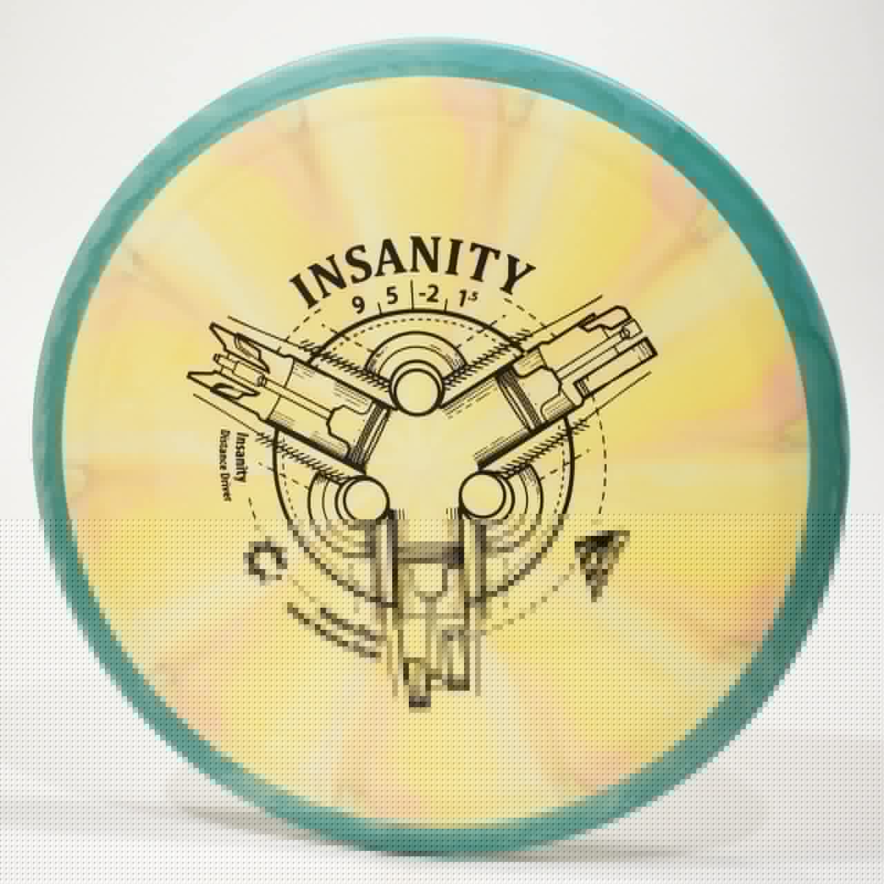 Axiom Insanity (Cosmic Neutron) Driver Golf Disc, Pick Your Disc 165g Swirly Pink w/Purple Rim