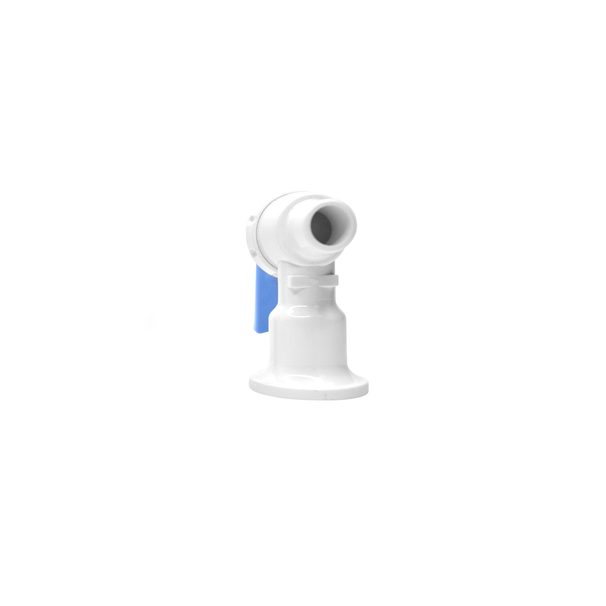 Tomlinson 1008780 Complete Faucet, White Body with Blue Handle (Pack of 2)