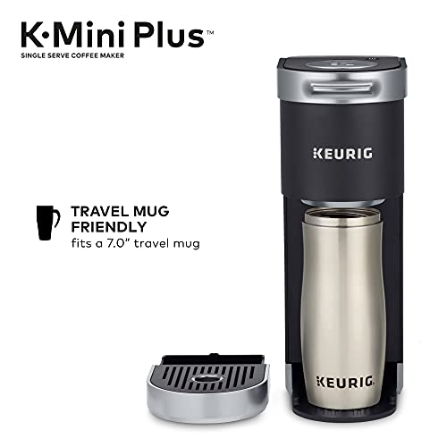 Keurig K-Mini Plus Coffee Maker with Newman's Own Organics Newman's Special Blend, 32 Count