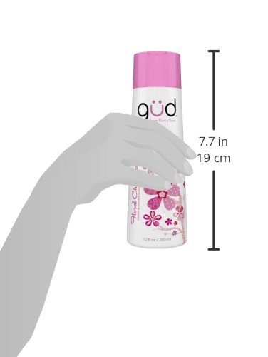 Gud Floral Cherrynova Natural Nourishing Shampoo, 12 Fluid Ounces