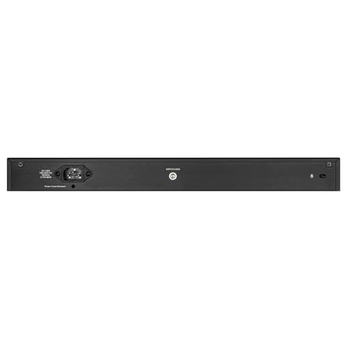 D-Link 52-Port Gigabit Smart Managed PoE+ Switch | 48 PoE+ Ports (370W) + 4 Combo SFP Ports| L2+ |VLANs |Web Managed |Surveillance Mode | Rackmount | NDAA Compliant | Lifetime Warranty (DGS-1210-52MP)