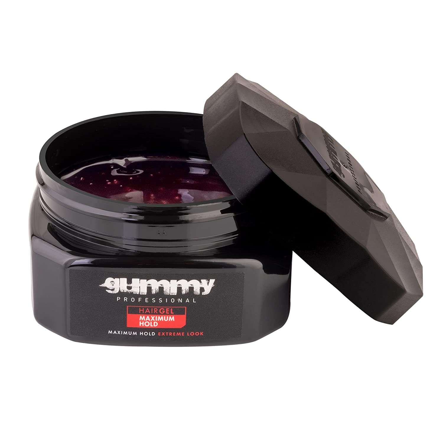 Gummy Hair Gel Maximum Hold & Extreme Look, Alcohol Free Hair Gel, 7.43 Fl Oz (Pack of 1) 220 ml