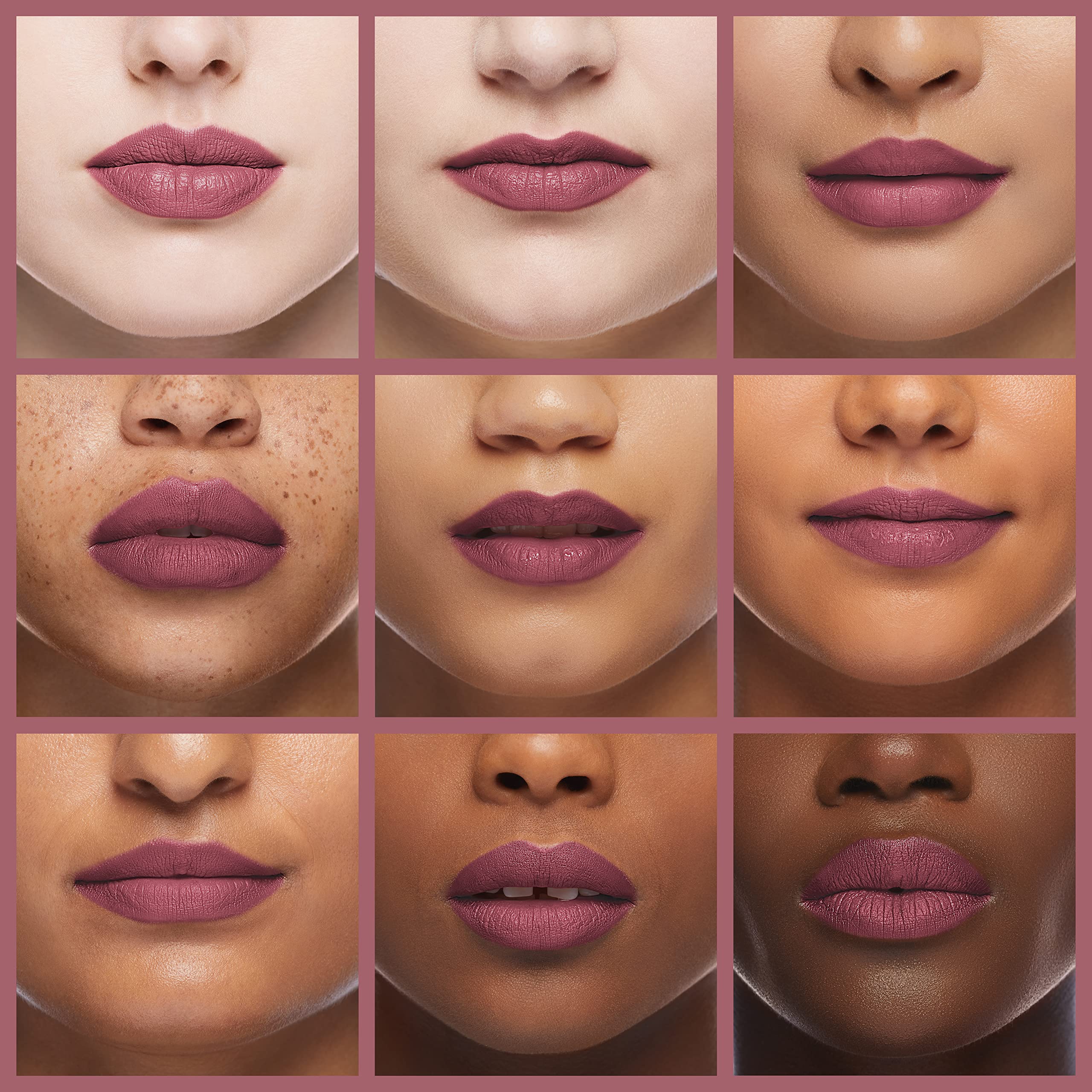 Maybelline Color Sensational Lipstick, Lip Makeup, Matte Finish, Hydrating Lipstick, Nude, Pink, Red, Plum Lip Color, Mauve It, 0.15 oz; (Packaging May Vary)