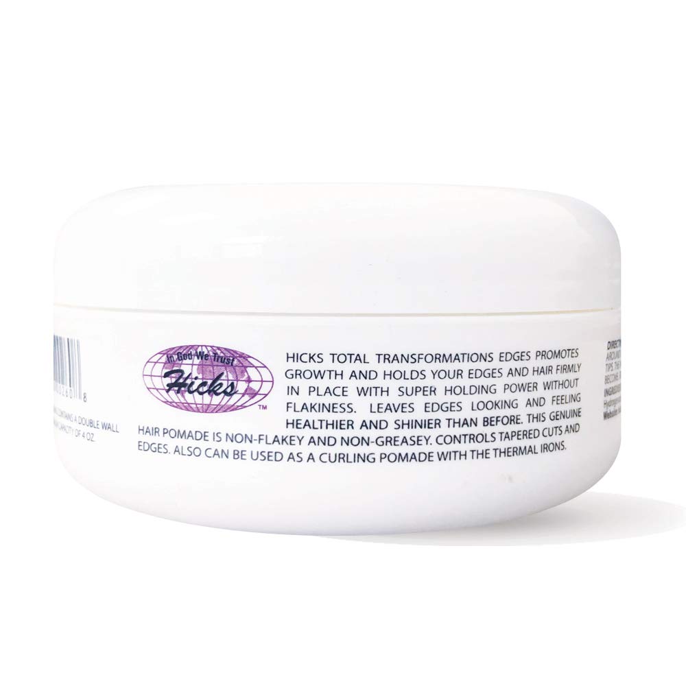 Hicks Total Transformations Edges Pomade 4oz 2-Pack