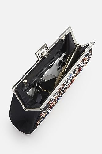 BABEYOND Clutch Purses for Women - Evening Clutch Floral Lace Trim Bag Purse with Inner Bag for 1920s Party Prom Wedding