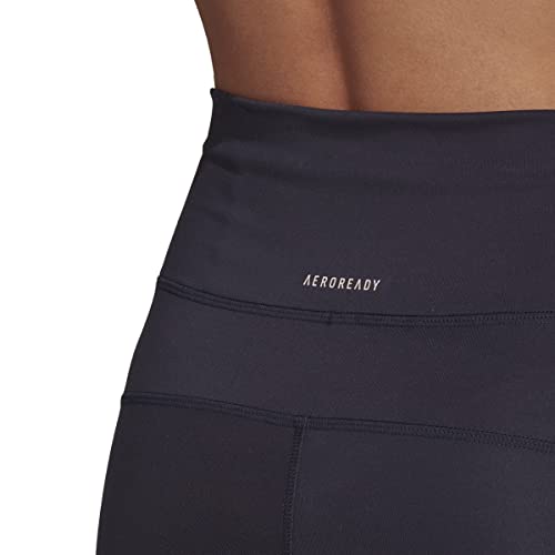 adidas Women's Standard FeelBrilliant Designed 2 Move Leggings, Legend Ink/White, Small