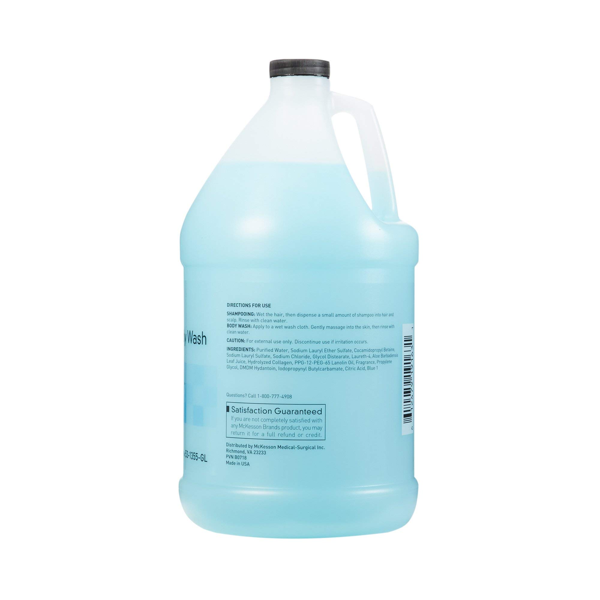 McKesson Body Wash and Shampoo with Aloe, 1 Gallon, Summer Rain