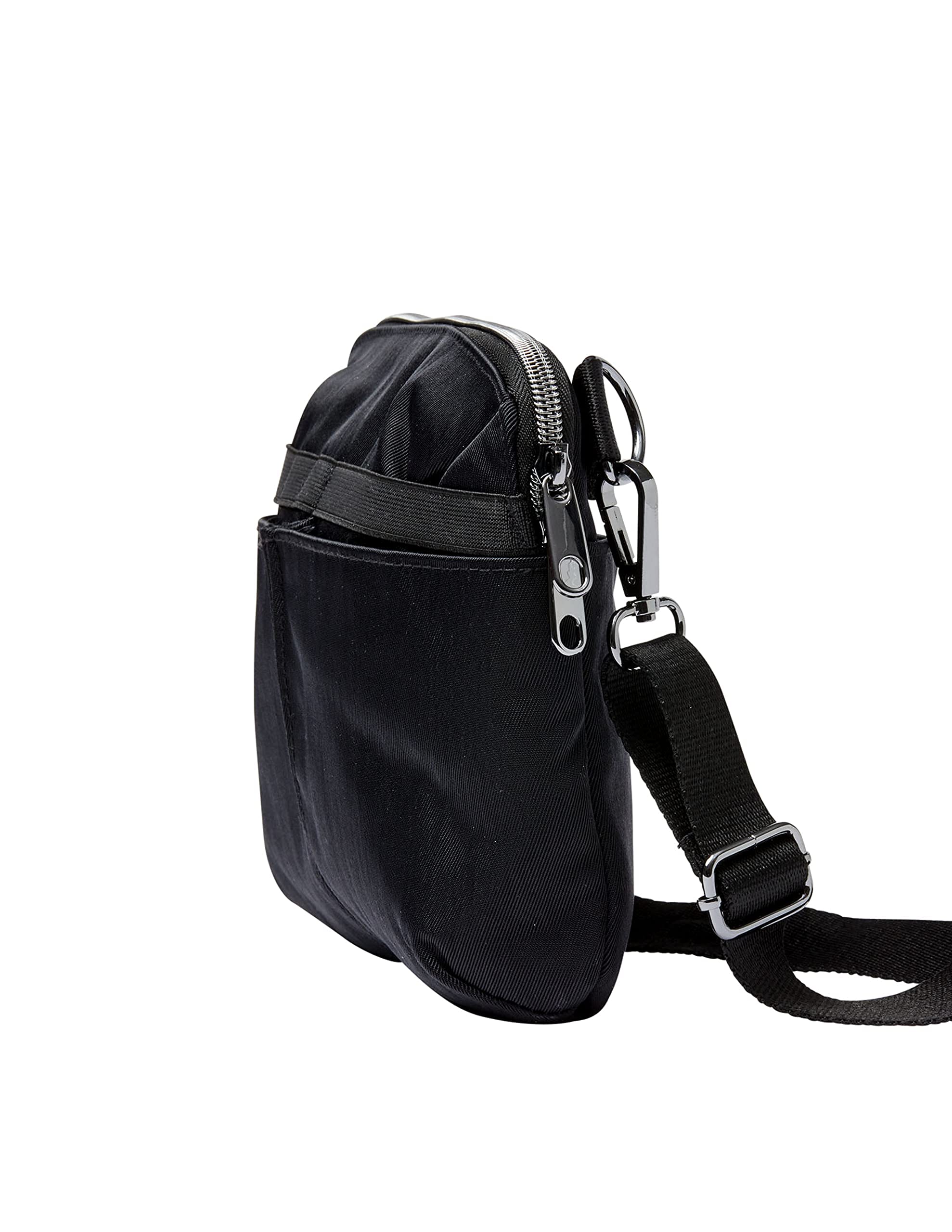HeartSoul Harper Utility Women's Crossbody Handbags, Nurse Bag, One Size, Black with Black Straps