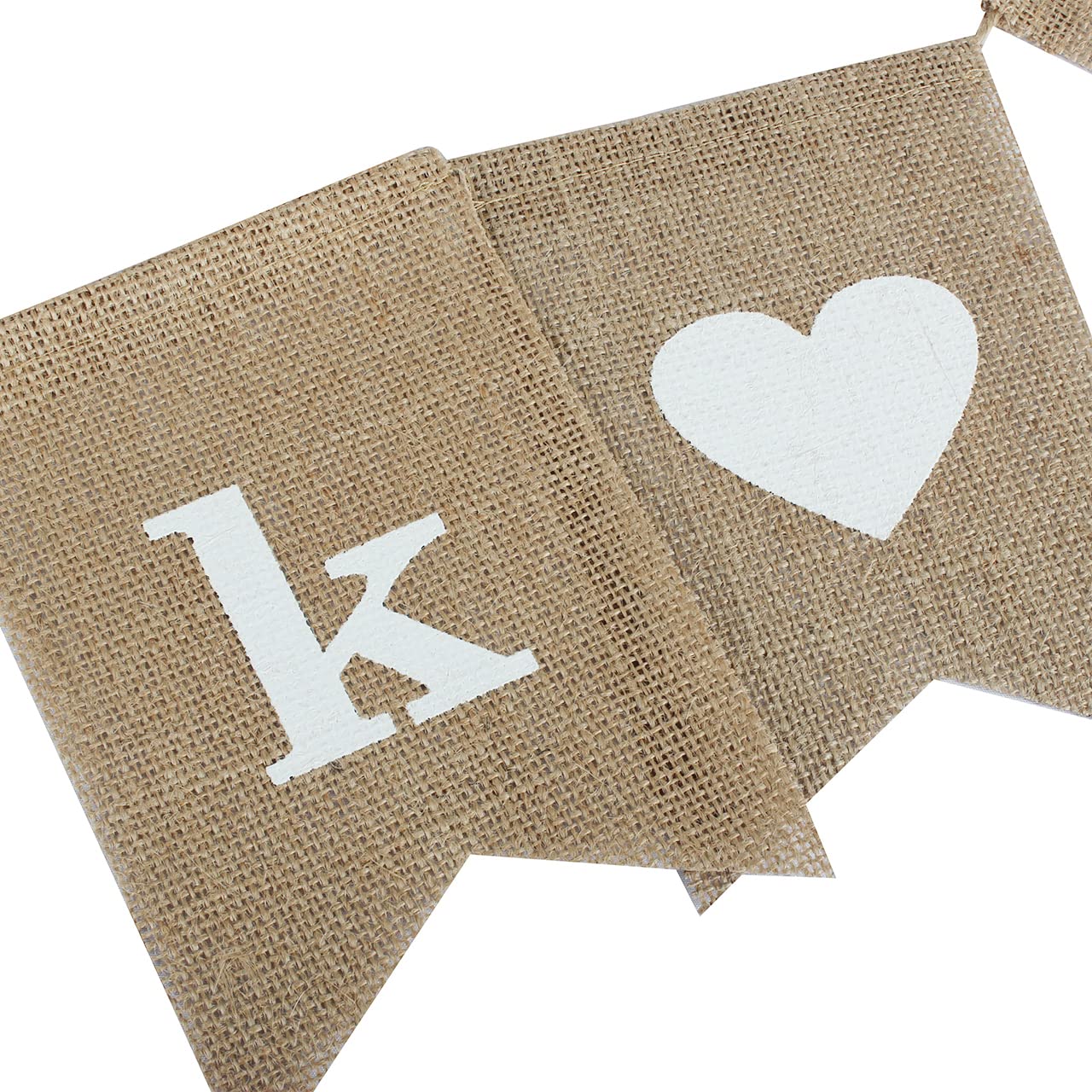 Burlap Thank You Banner for Wedding Birthday Bridal Shower Baby Shower Decorations Rustic Thanksgiving Sign