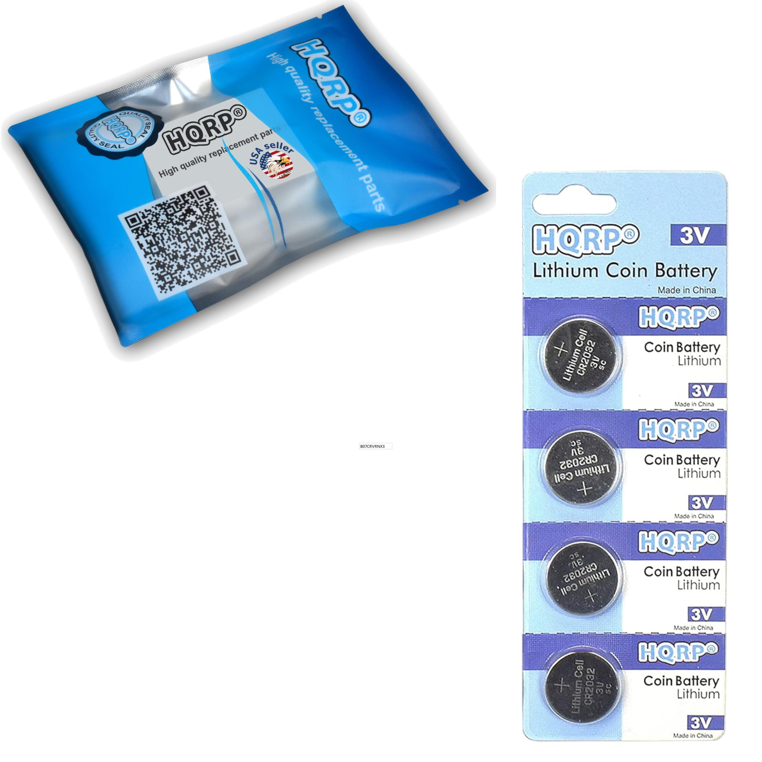 HQRP 4-Pack Lithium Battery Compatible with Weight Watchers WW39N Digital Glass Scale