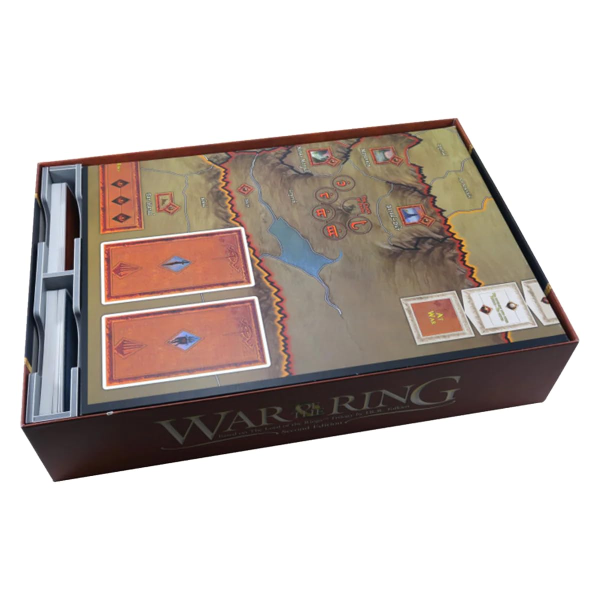 Folded Space: War of The Ring (Second Edition) Board Game Organizer, FS-WOTR