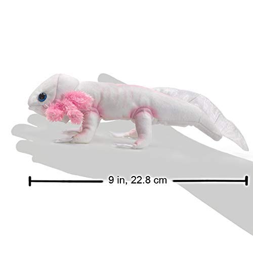 Folkmanis Axolotl for 36 months to 999 months, White, Pink