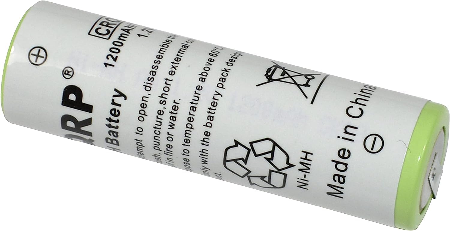 HQRP Battery Compatible with Philips Norelco EBR-8 EBR8 5625X 5812XL 6613X 6614X 6615X 6616X HQ6613 Shaver Plus Screwdriver