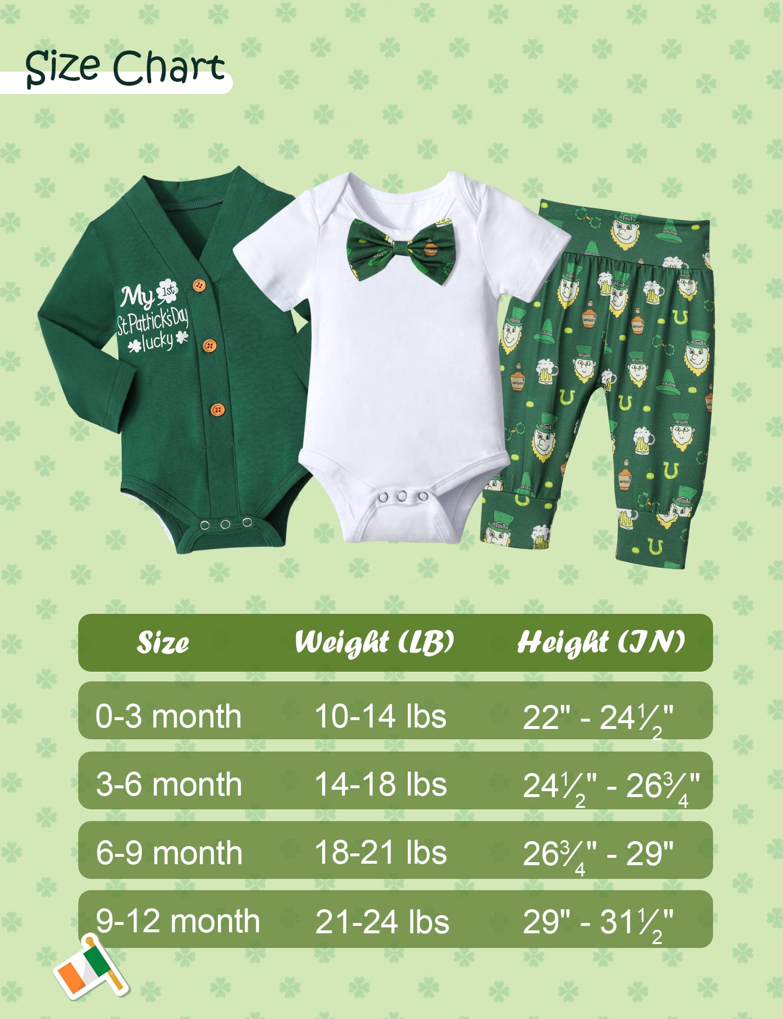 Baby Boy Clothes, Cute One-piece Pattern Printed Zipper Footie Romper and Cap 2Pcs Jumpsuit Baby Boy Outfits