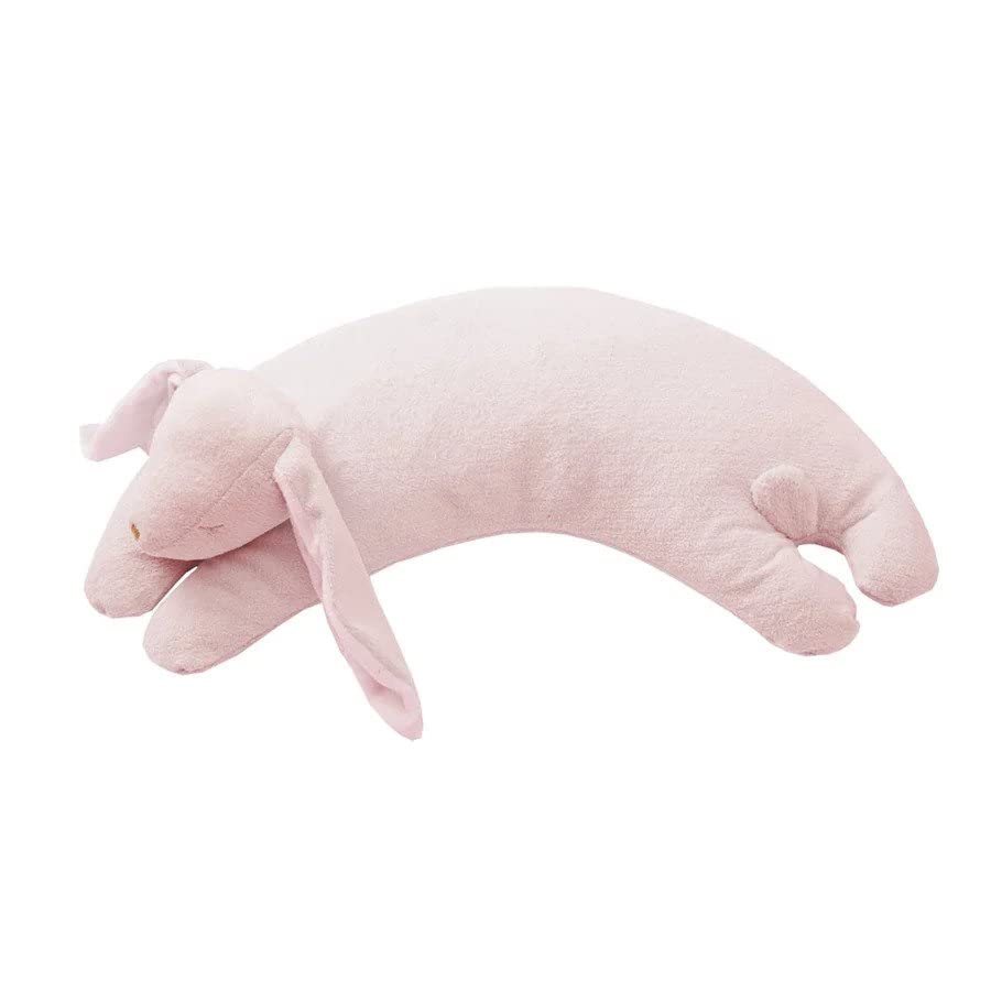 Angel Dear - Pink Bunny, Curved Pillow