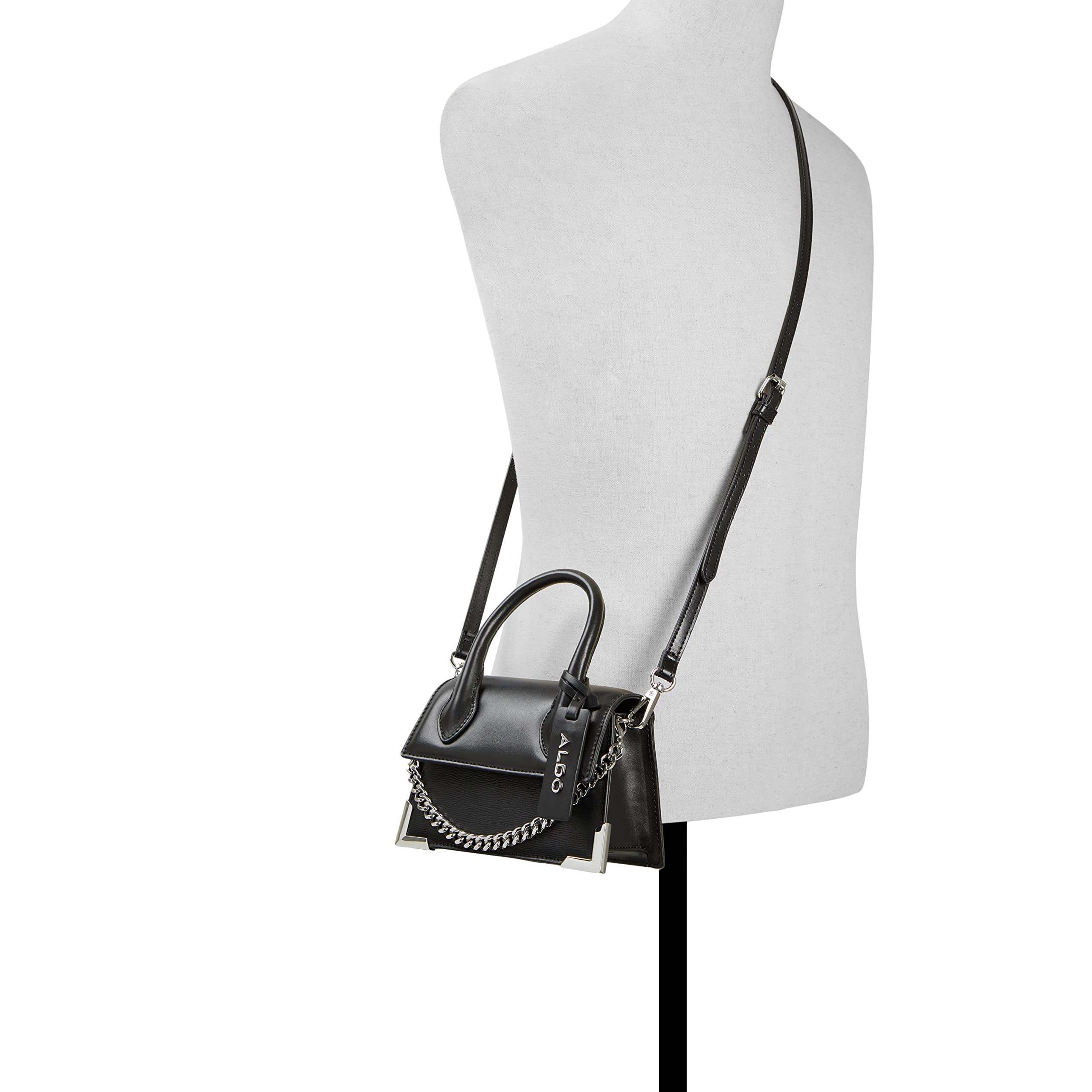 ALDO Women's Pythonia Top Handle Bag, Other Green