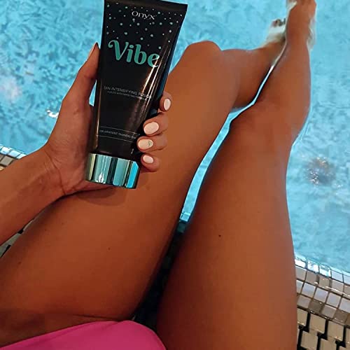 Onyx Vibe Advanced Indoor Tanning Accelerator β Elevate Your Tanning Experience and Achieve a Perfect, Naturally Radiant Sun-Kissed Tan with Zero Bronzer for a Flawless Finish