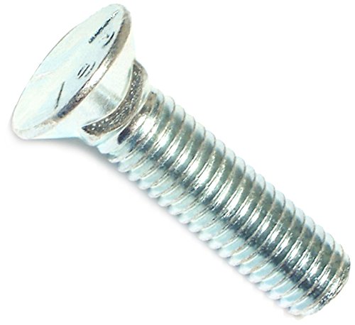 Hard-to-Find Fastener 014973294540 Grade 5 Plow Bolts, 1/2-13 x 2-Inch, 50-Piece